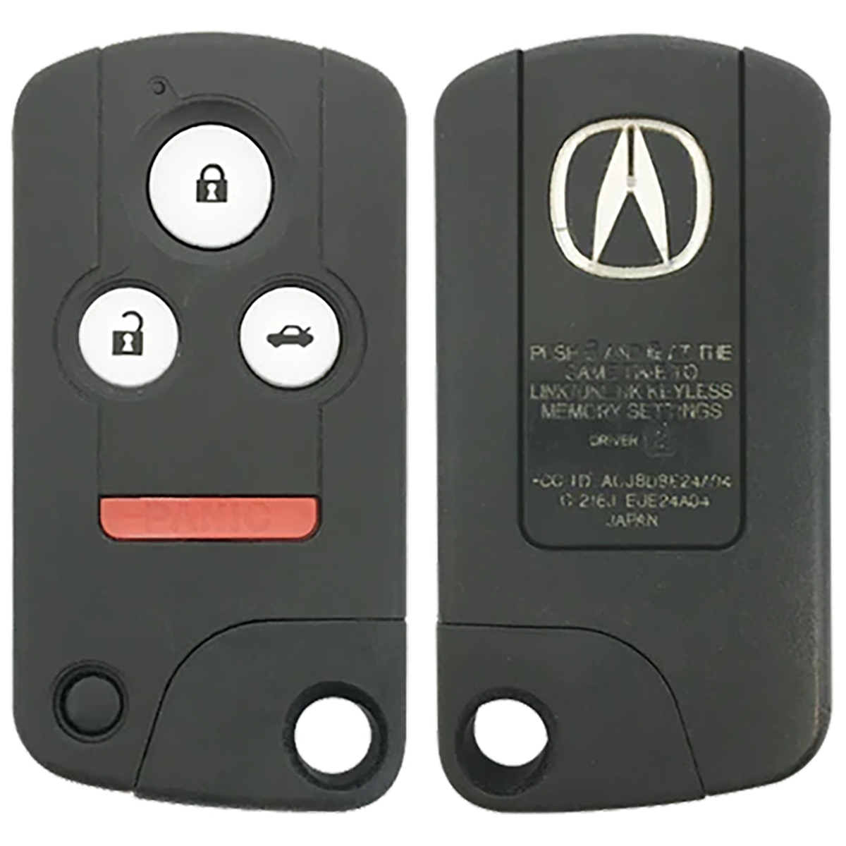 2012 Acura RL Smart Remote Key Fob 4B w/ Trunk Driver 1 (FCC ...