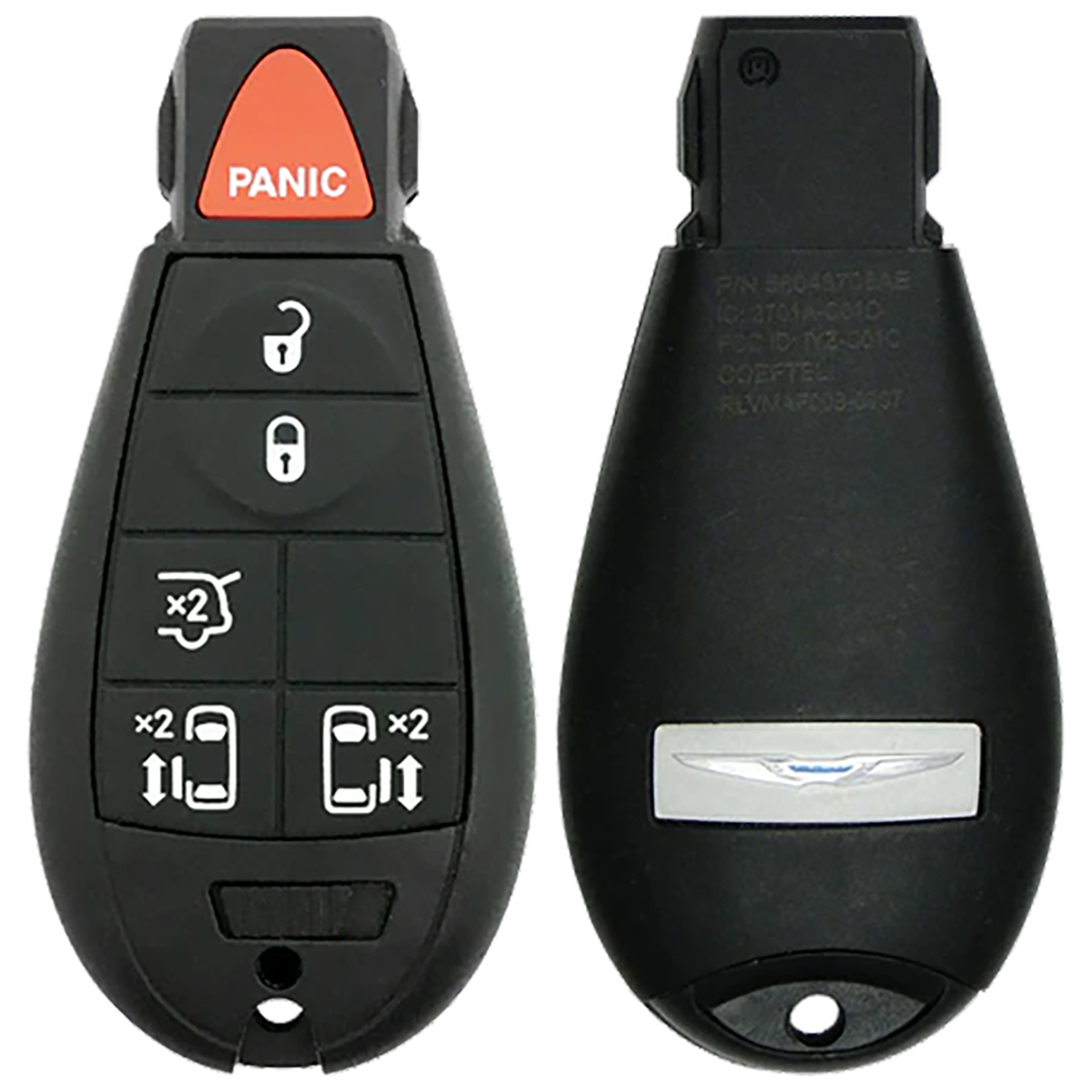 2014 Chrysler Town & Country Fobik Remote Key Fob 6B w/ Sliding Doors ...