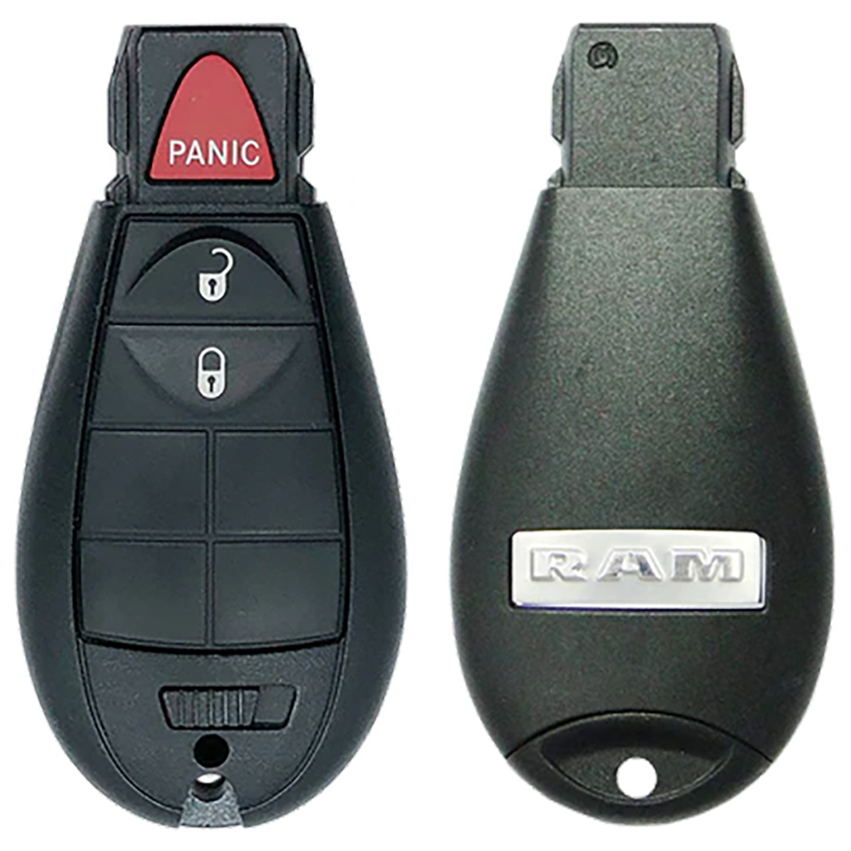 2009 Ram 1500 Fobik Remote Key Fob 3B (FCC: IYZ-C01C, P/N: 56046638AG)
