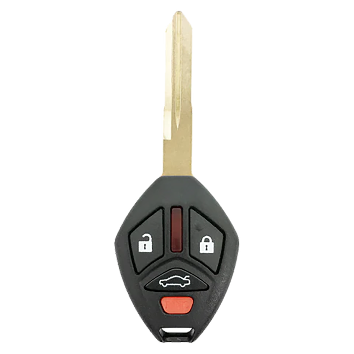 2015 Mitsubishi Lancer Remote Head Key Fob 4B w/ Trunk, with Shoulder ...