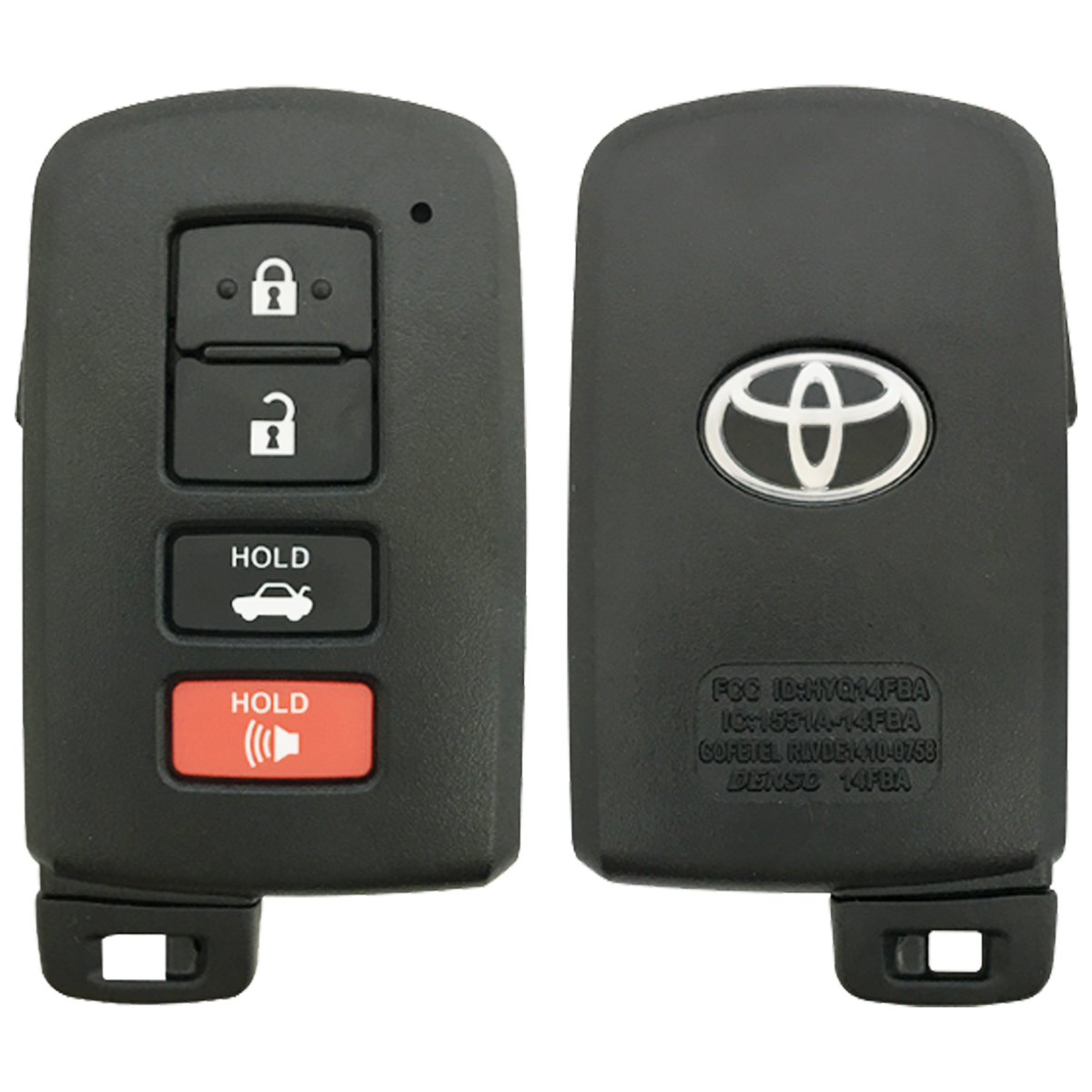 2012 Toyota Camry Smart Remote Key Fob 4B w/ Trunk (FCC: HYQ14FBA, 0020 ...