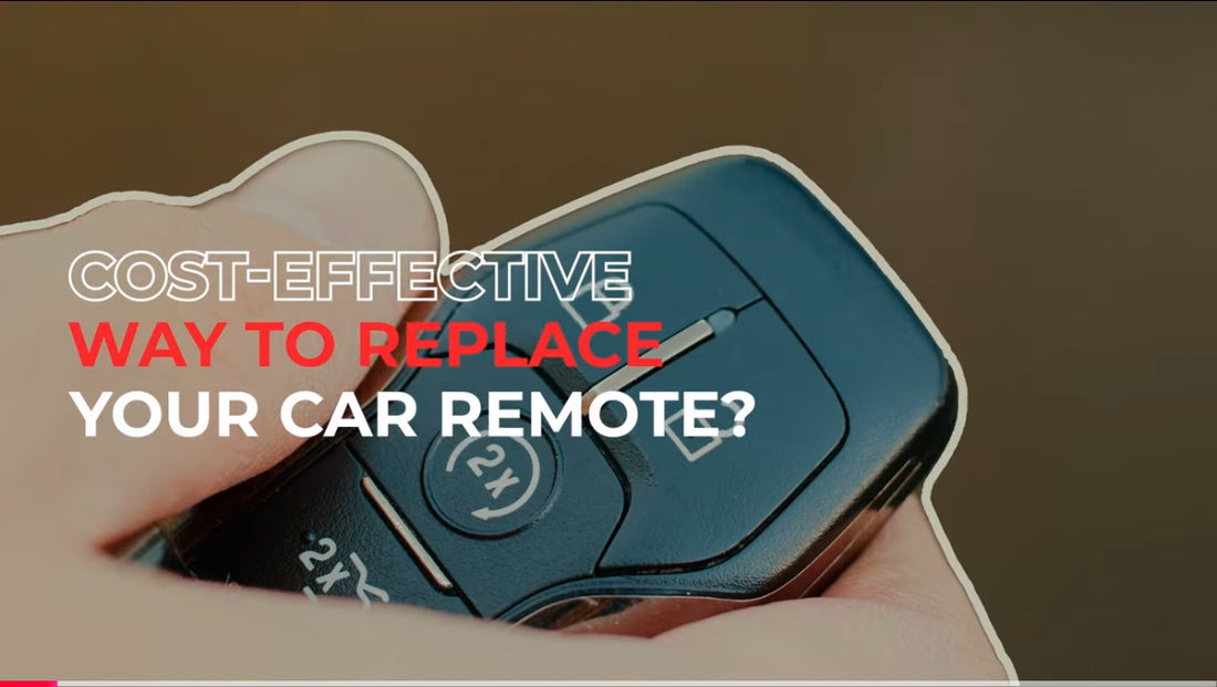 Learn How to Replace Your Car Remote Without Breaking The Bank at The